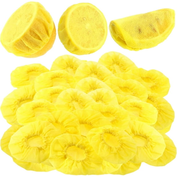 100 Pack Lemon Wedge Stretch Wraps Covers Lemon Nets Bag Covers for ...