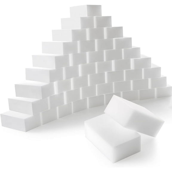 Magic Melamine Sponge Eraser, GRS Certified 12 Pack Magic Cleaning ...