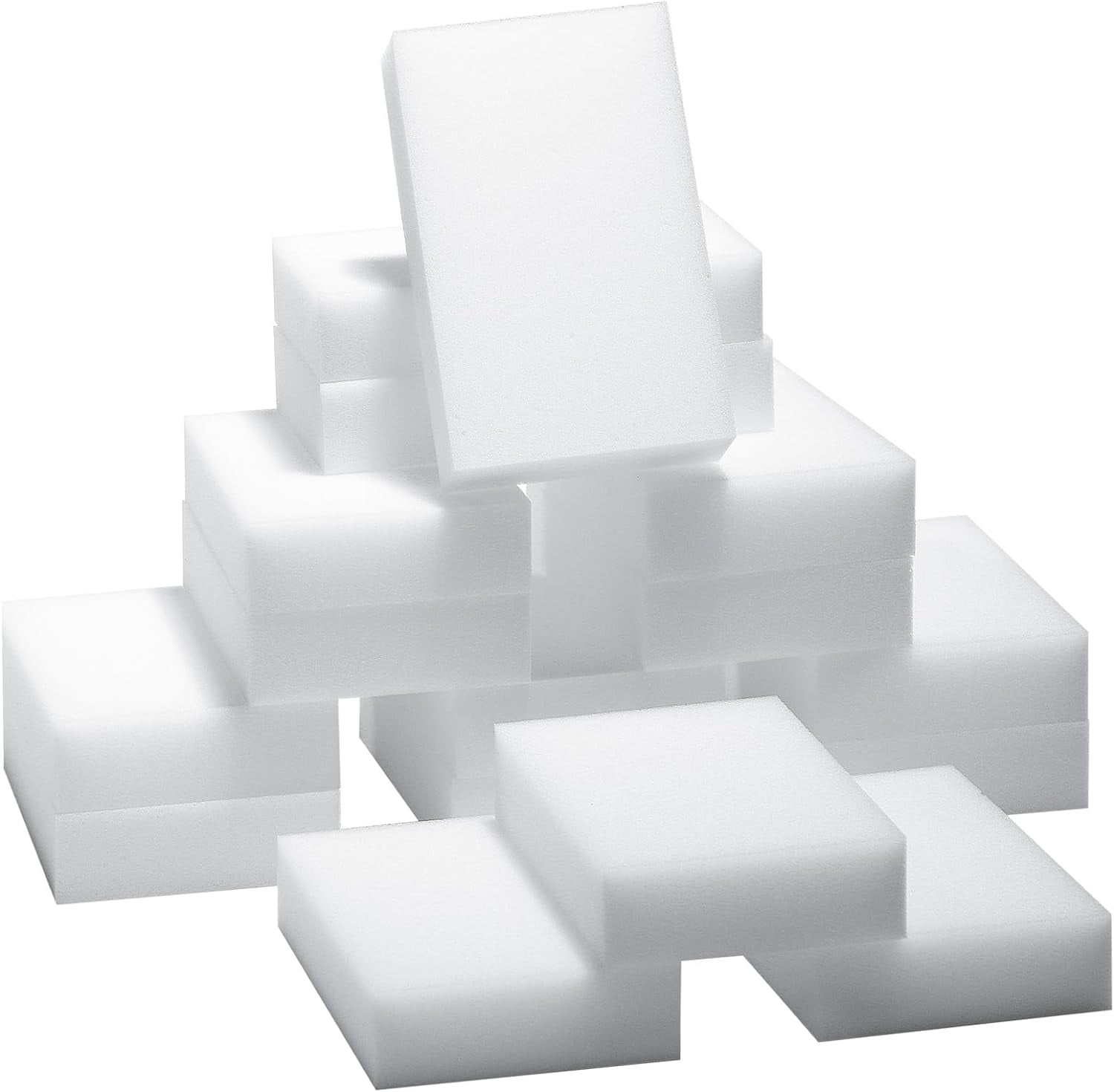 100 Pack Magic Sponges Eraser, Multi-Functional Household Cleaning ...