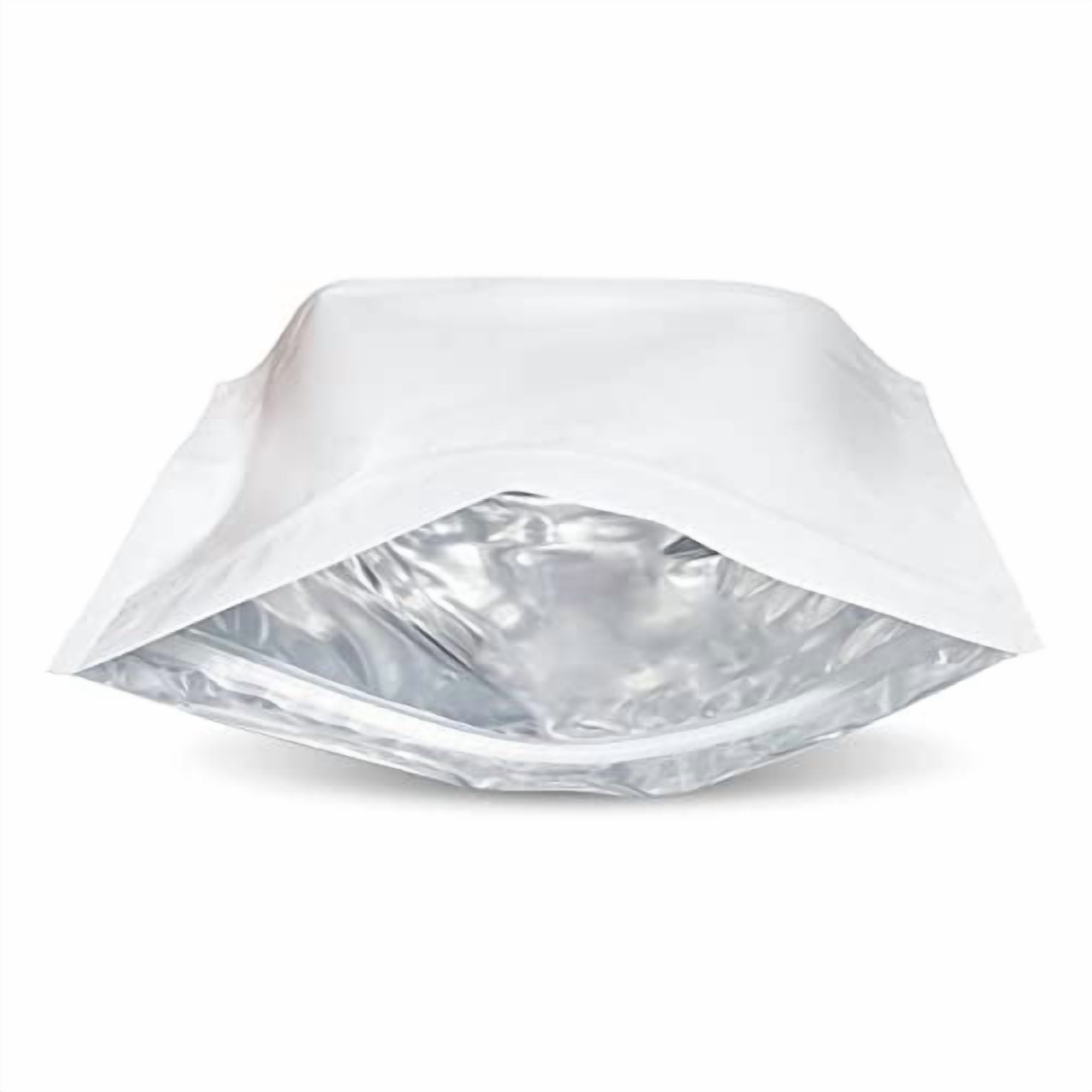 100 Pack Matte White 12"x9"x4" Ziplock Pouch ASTM-D3475 Standard Child ...