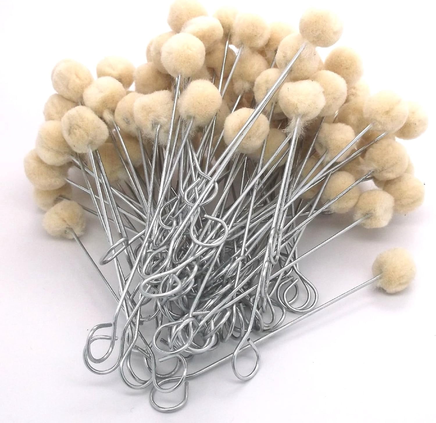 100 Pack Medium Wool Dauber Applicator 3445-99 for Leather Dyes ...