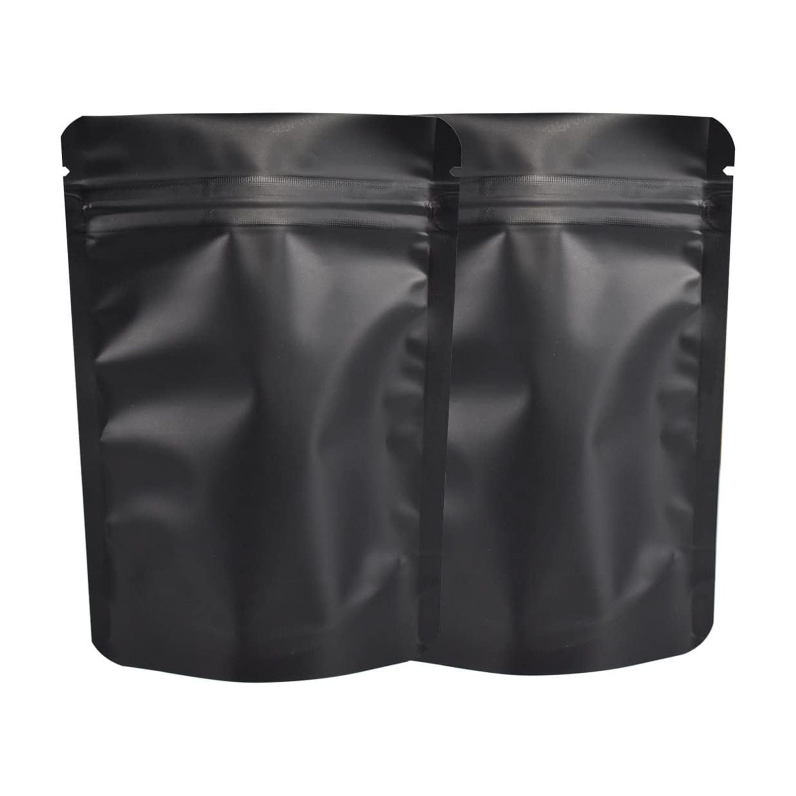 100 Pack Mylar Bag,7 Gram Stand-up Packaging Pouch, 4.72 Mil Thickness ...