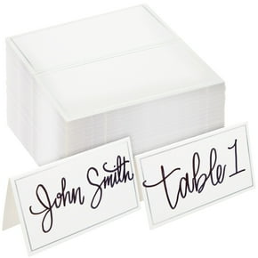 Name Table Tent