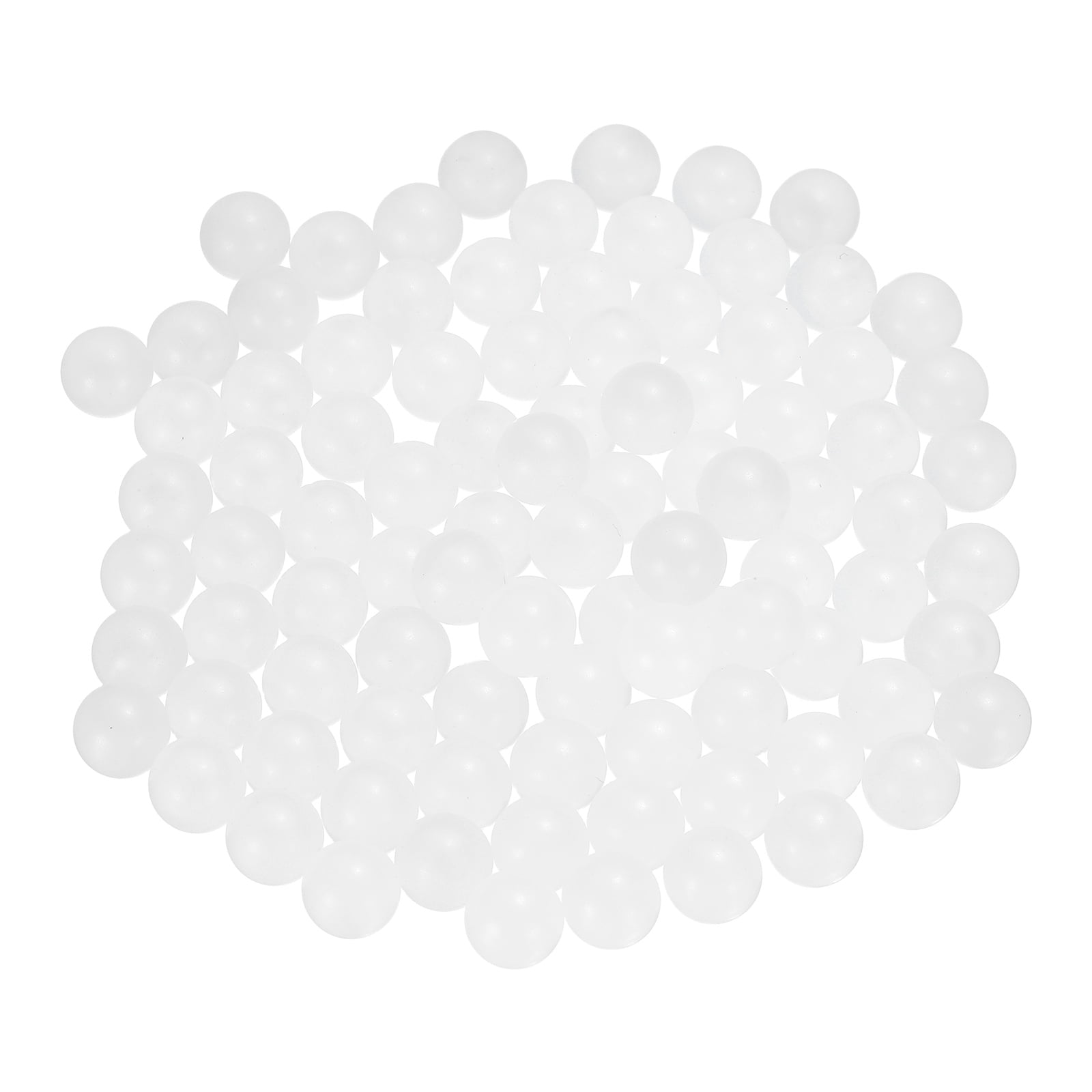 100 Pack PP Plastic Bearing Balls 10mm Solid Plastic Balls G2 Precision ...