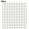 100-Pack Pex Pipe Support Hangers 3/4\" U-Hook Brackets Pvc Pipe Clamps ...