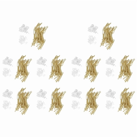 100 Pack Plate Hangers, 6 Inch Wall Plate Hangers and 100 Pack Wall ...