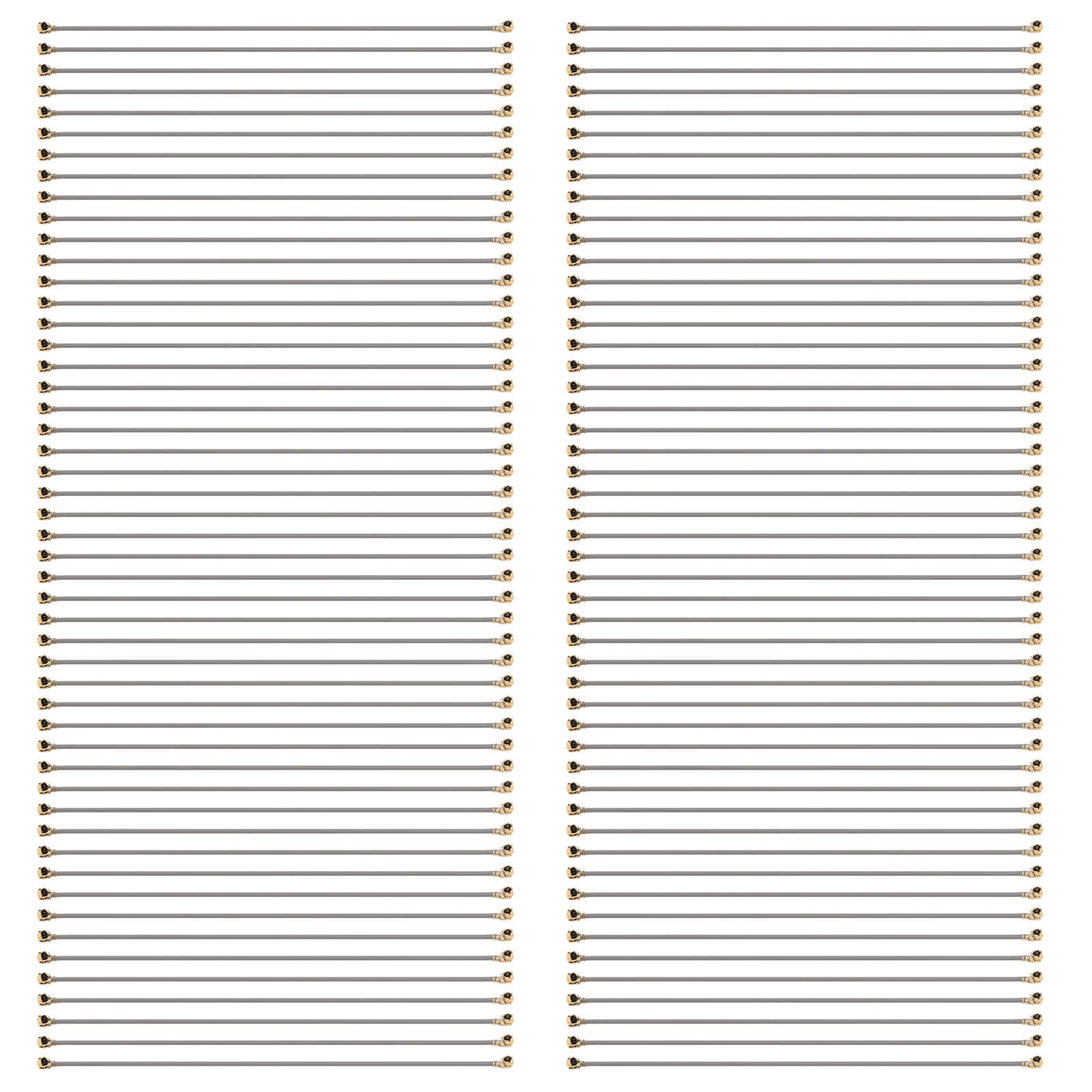 100-Pack RF Pigtail Cable - IPX to IPX Extension Wire for Microwave ...