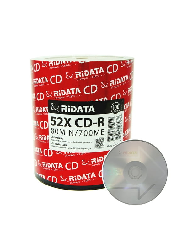 Blank CD-R Discs in Blank Media - Walmart.com