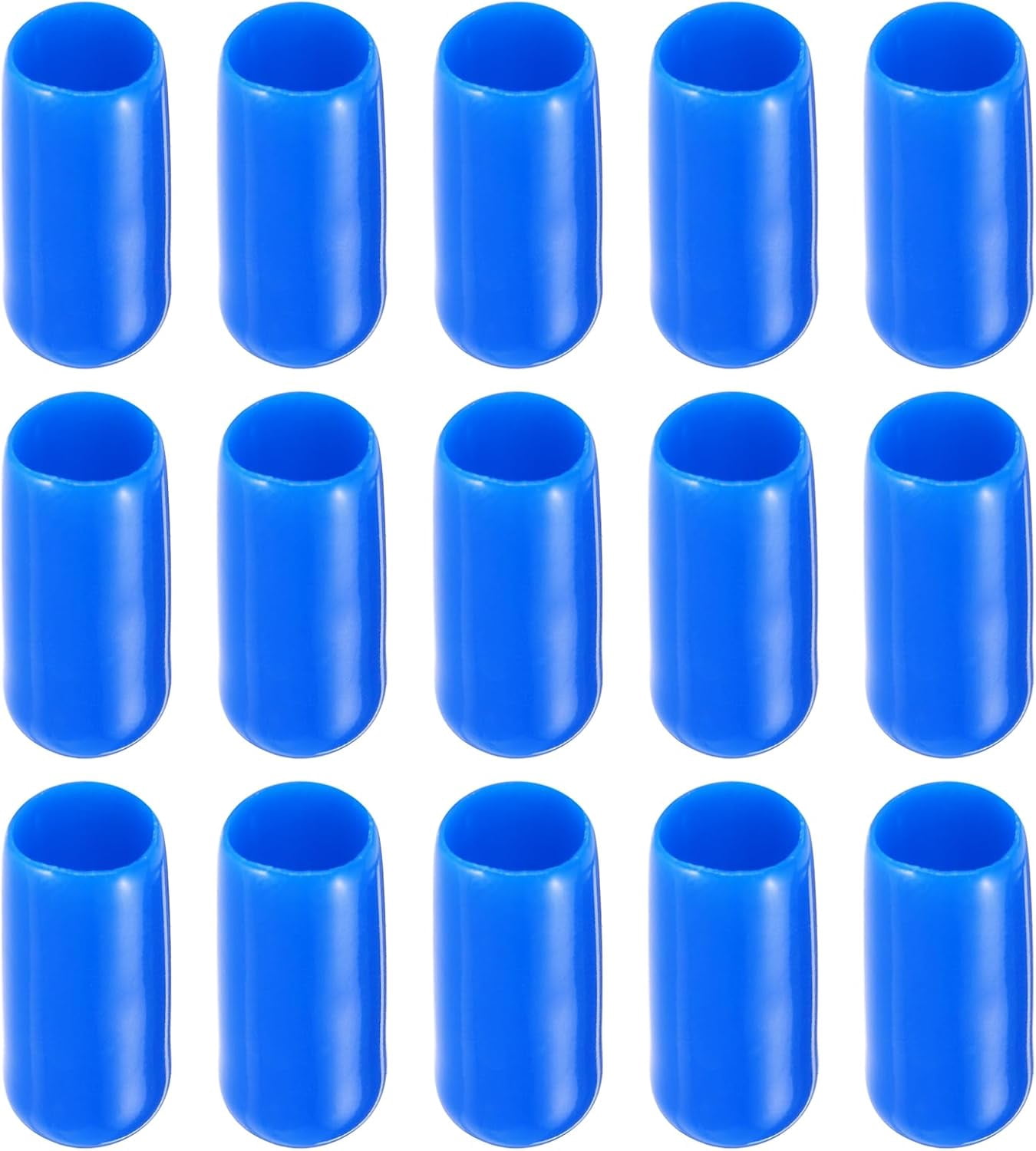 100 Pack Screw Thread Protector Cover Rubber End Caps, [for Screw, Bolt ...