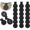 100 Pack Shade Cloth Clips, Sun Shade Net Clip, Fabric Clips, Round ...