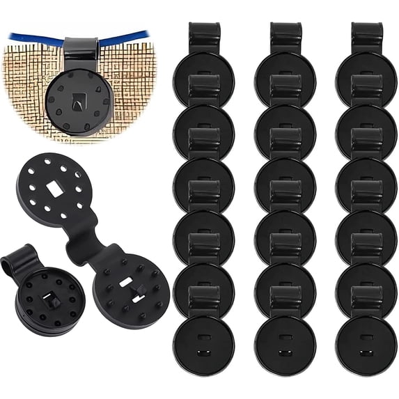 100 Pack Shade Cloth Clips, Sun Shade Net Clip, Fabric Clips, Round ...
