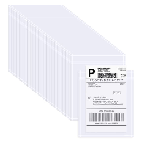 Clear Packing List Envelopes