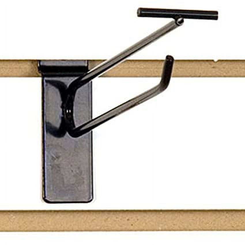 100 Pack - Slatwall Scanner Hook in Black 8 Inches - Walmart.com