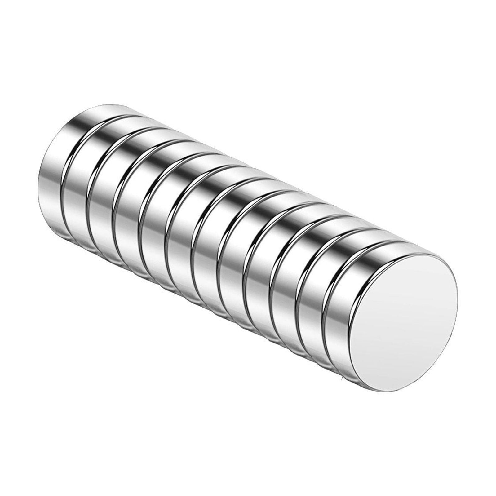 100-Pack Small but Mighty Neodymium Disc Magnets with Protective Case ...