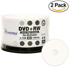 Blank DVD+RW Discs in Blank Media - Walmart.com