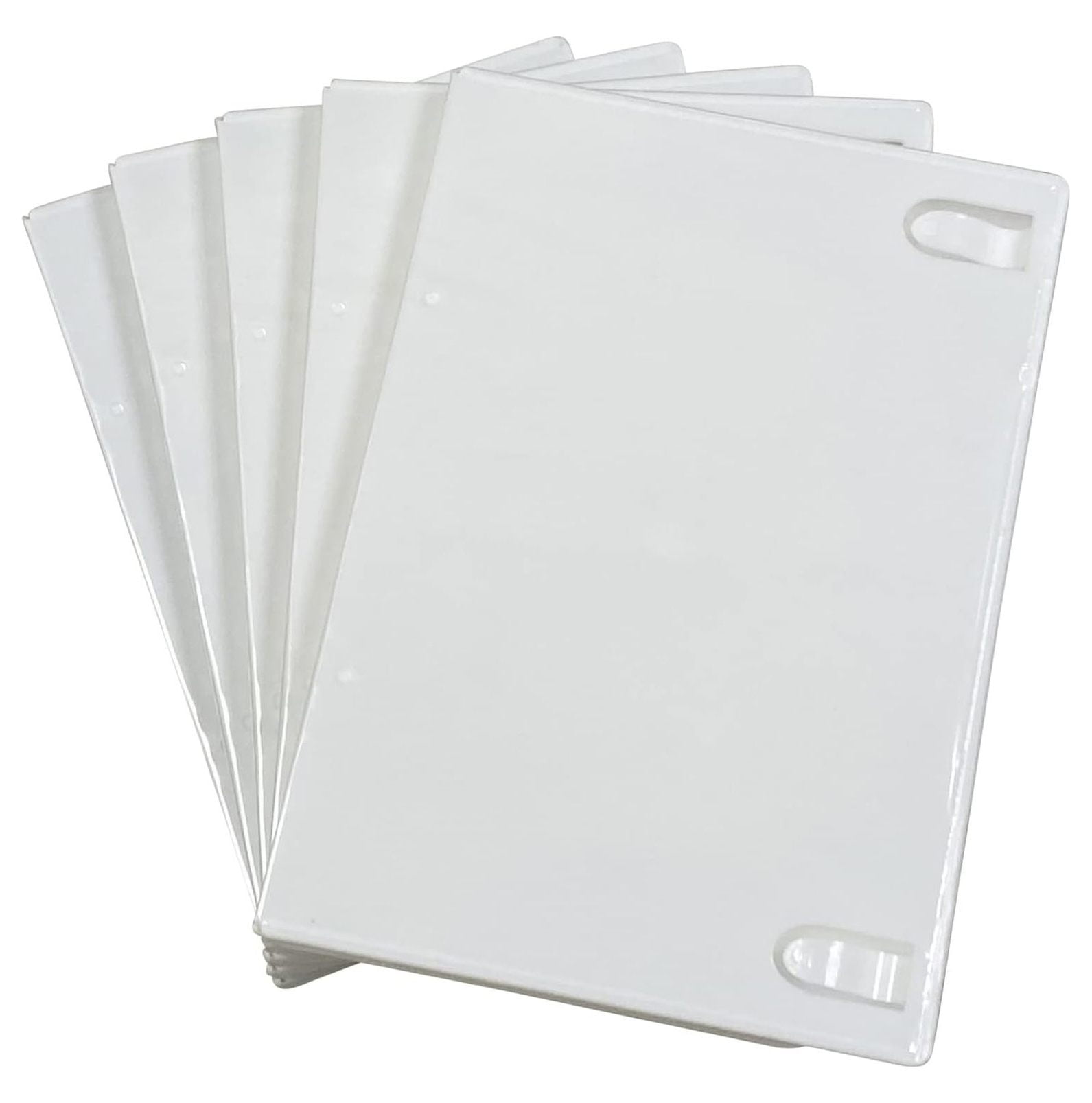 100 Pack Standard 14mm White Color Single Disc , & Blu-ray Disc Cases ...