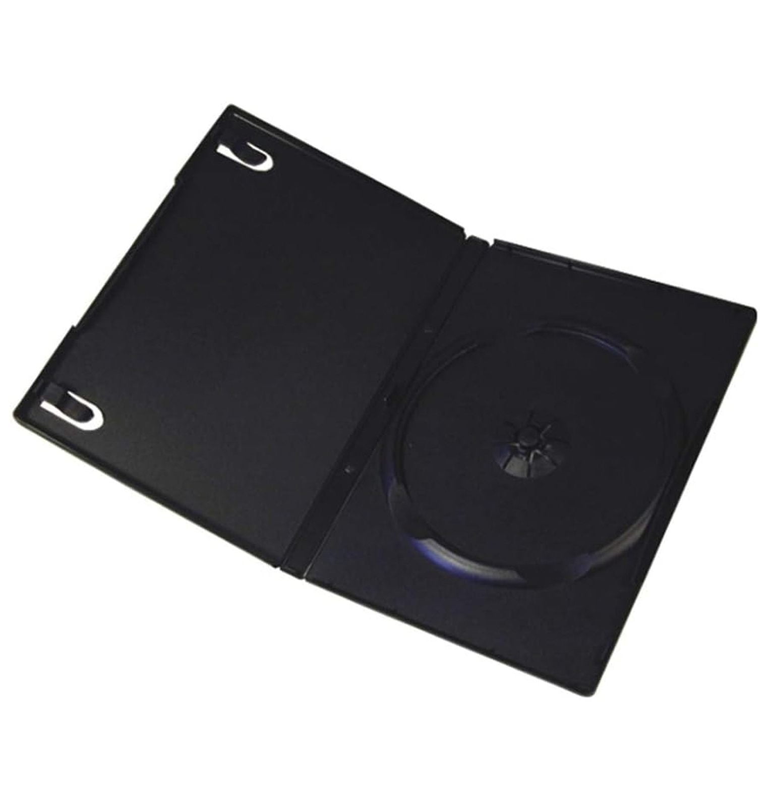 100 Pack Standard Black Single Cases 14MM - Walmart.com