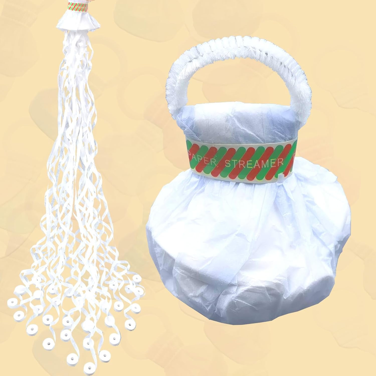 100 Pack Streamer Poppers, No Mess Confetti Poppers，No Mess Streamers ...