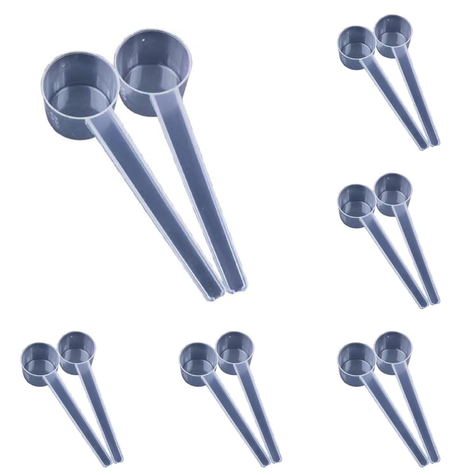 100 Pack Tablespoon Measuring Spoon Set with Short Handle, Coffee Scoop ...