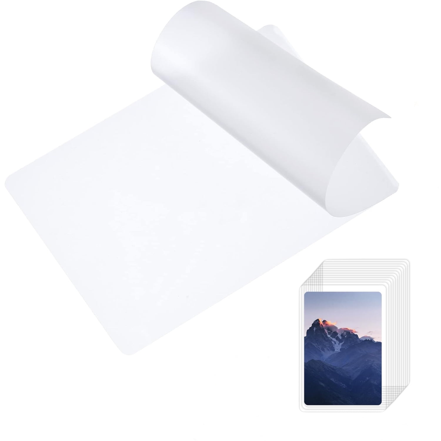 100 Pack Thermal Laminating Pouches 3mil Self Laminating Sheets 4.3x6.3 ...