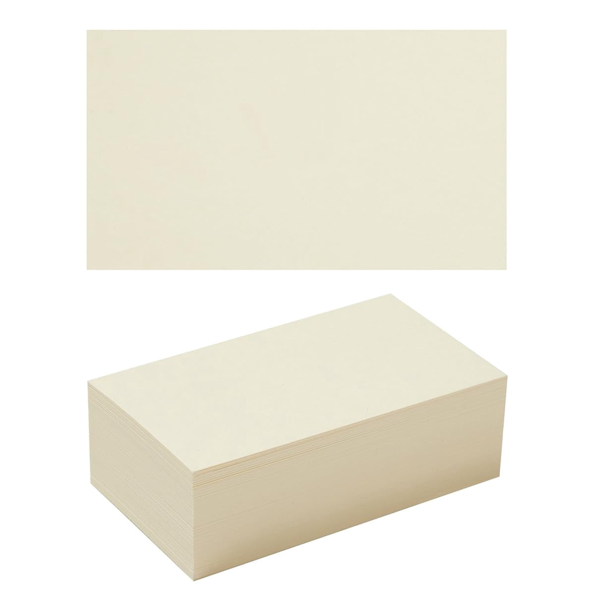100 Pack Thick Paper AIF9 Cardstock Blank Heavy Cards Stock for ...