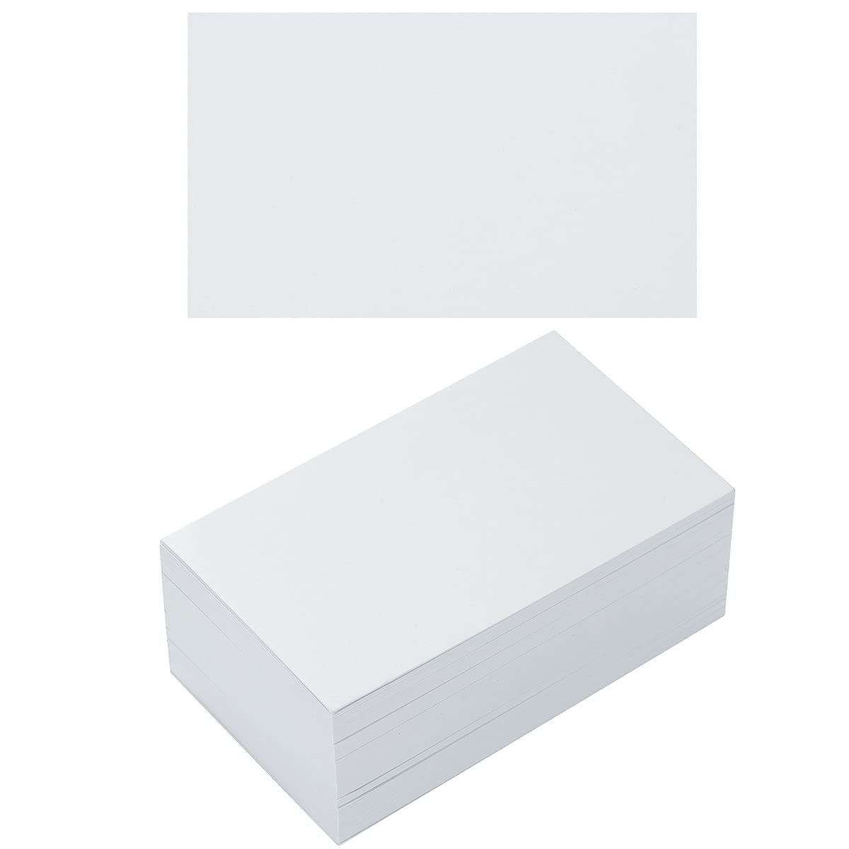 100 Pack Thick Paper AIF9 Cardstock Blank Heavy Cards Stock for ...