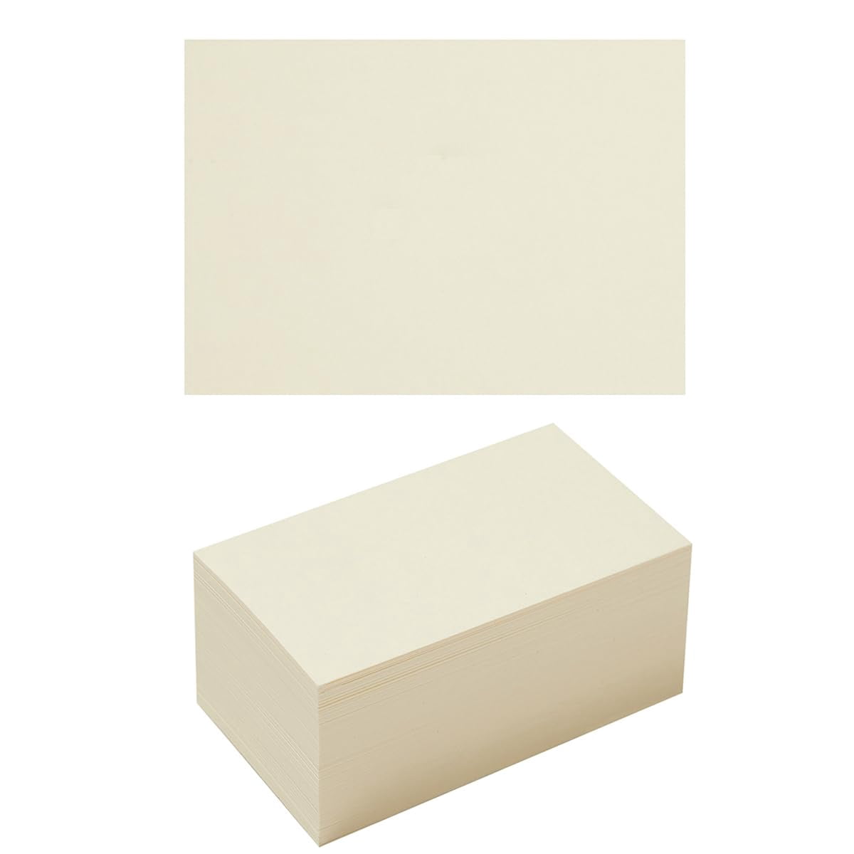 100 Pack Thick Paper ESF27 Cardstock Blank Heavy Cards Stock for ...