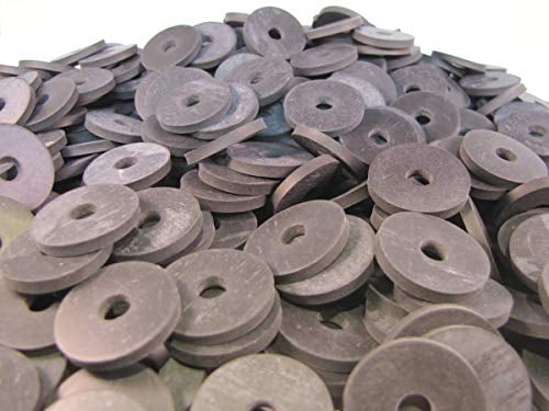 (100 Pack) Thick Rubber Washers - " OD X /4" ID X /8" Thickness 70 ...