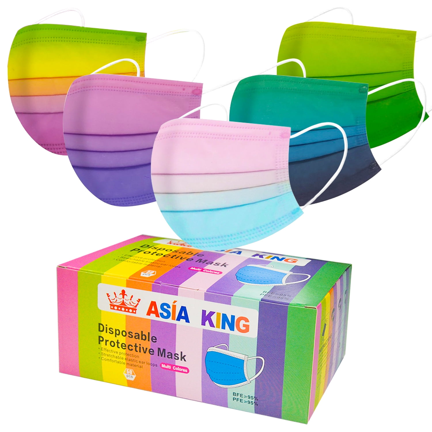 DR. MOXA 1000 Pack Black Disposable 3 Ply Face Masks, USA Made, Dust ...