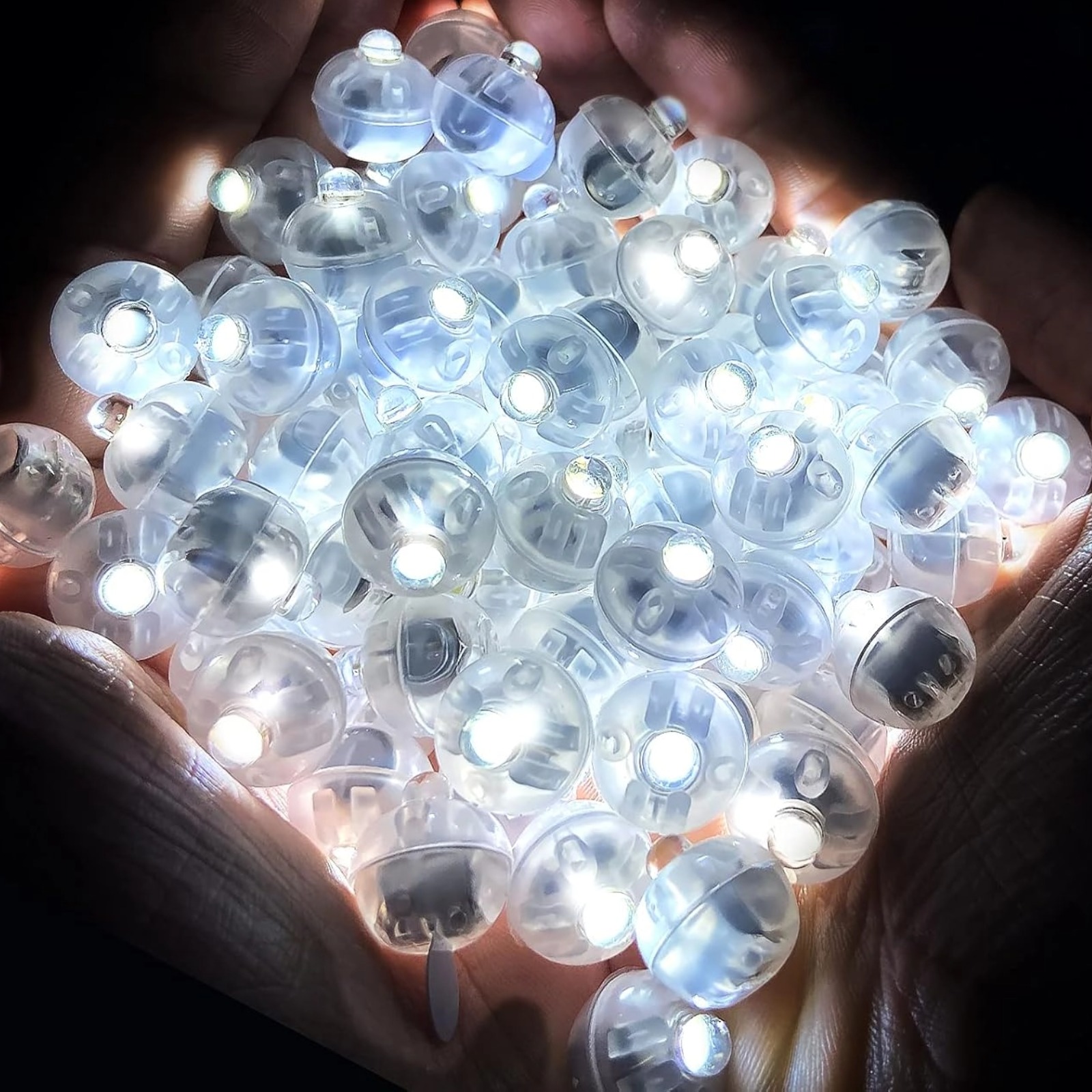 100 Pack Wedding-Ready LED Balloon Light Kit - 48+ Hour Runtime, IP68 ...