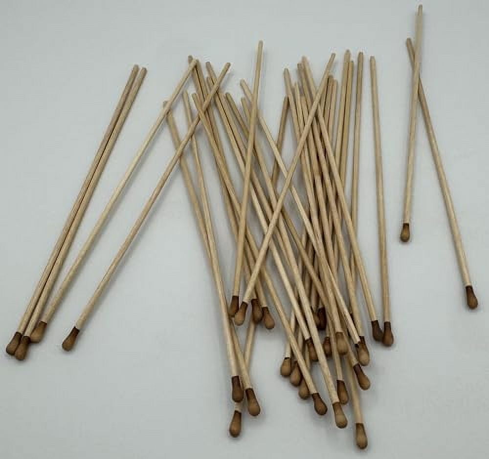 100/Pack Wood Silver Nitrate Caustic 6" Sticks Long Caustic Applicators ...