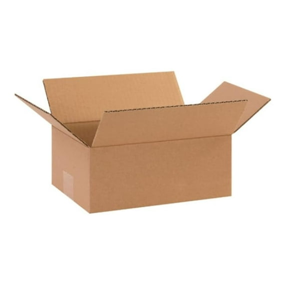 - 100 Pack of 10x7x4” Corrugated Cardboard Packing Shipping Mailing ...