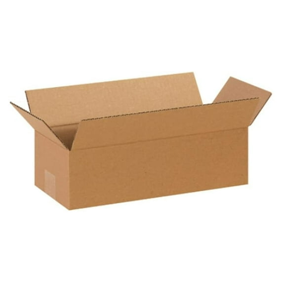 - 100 Pack of 14x6x4 Corrugated Cardboard Packing Shipping Mailing ...