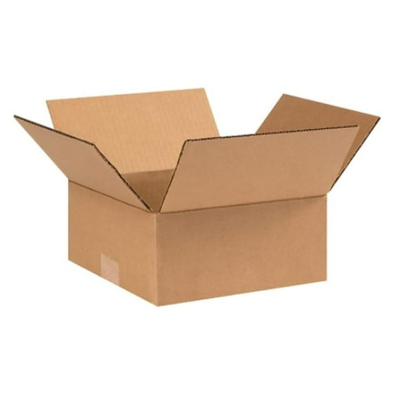 - 100 Pack of 9x9x3” Corrugated Cardboard Packing Shipping Mailing ...