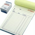 100 Pack of Sales Book Order Receipt Invoice Carbonless Copy 50 Sets 3. ...