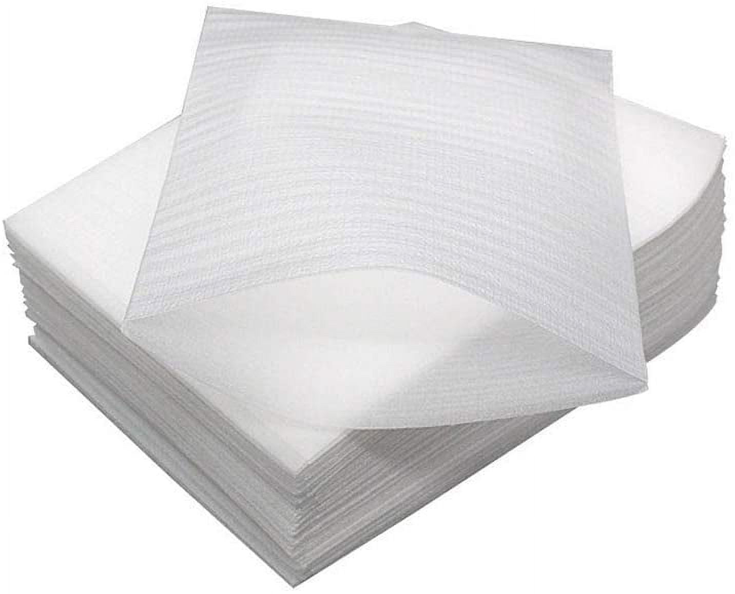 100 Packs 10cm x 15cm 4 x 6inch Cushion Foam Pouches Foam Wrap Cushion ...