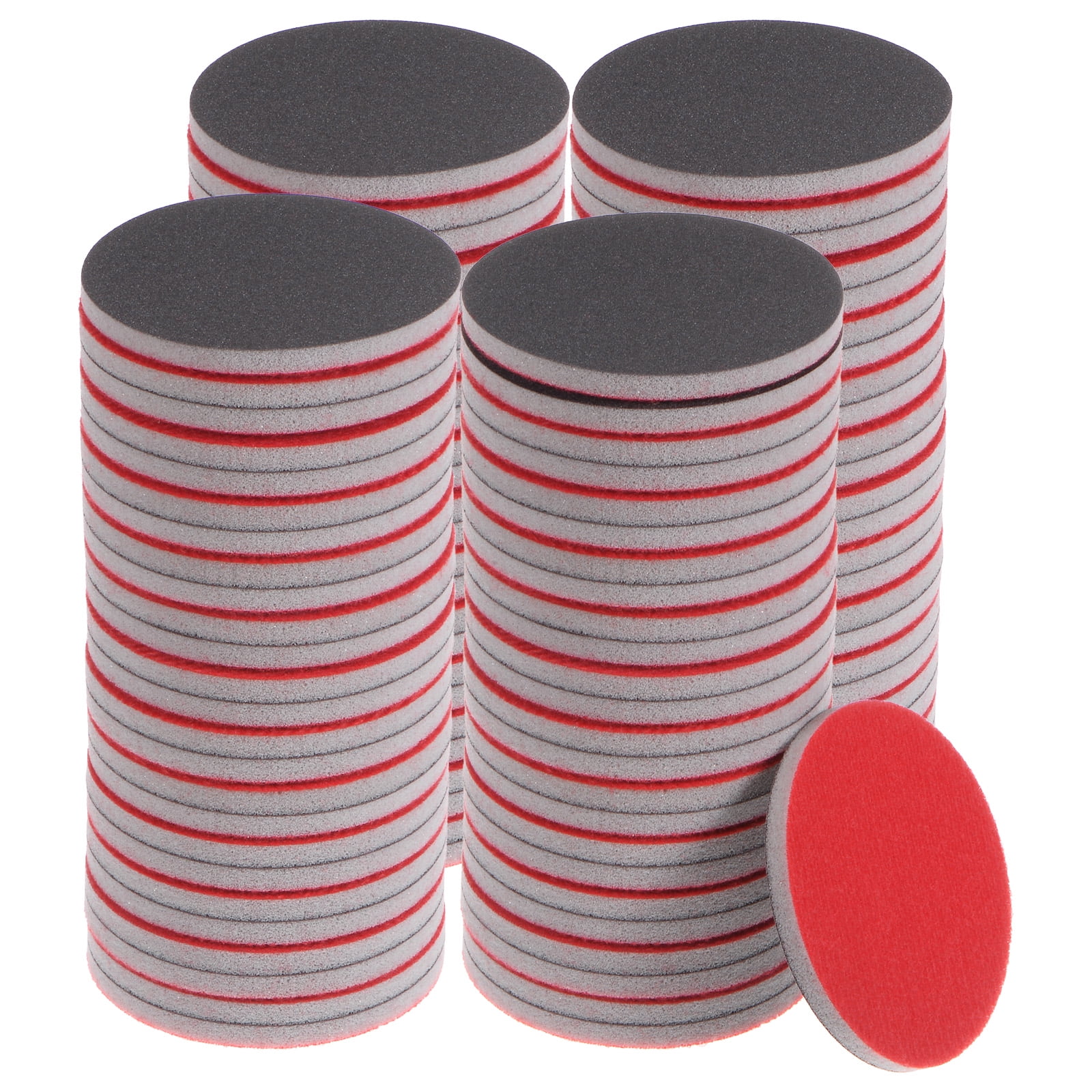 100 Packs 600 Grit Sanding Sponge 3 Inch Hook and Loop Sponge Sanding ...