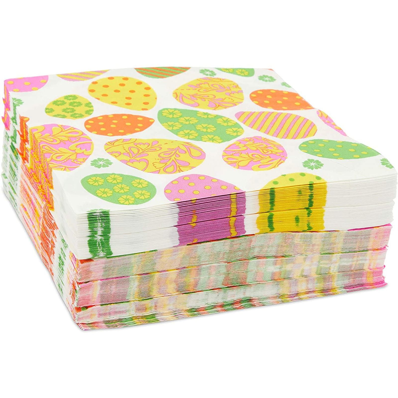 100 Packs Decorative Napkins - Disposable Paper Party Napkins with ...