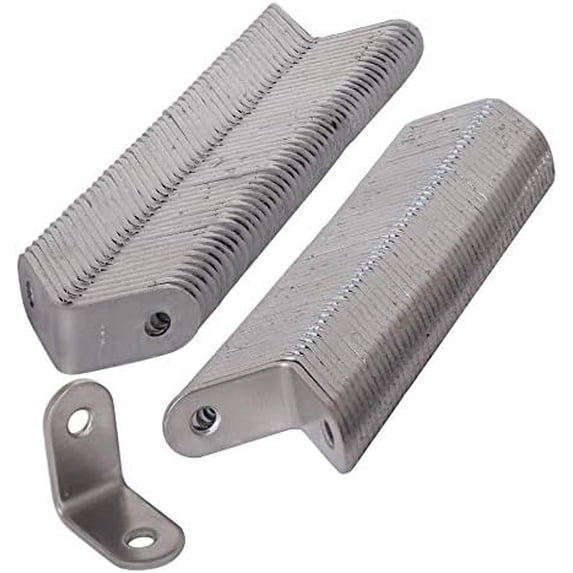 100 Packs L Brackets Corner Bracket,90 Degree Stainless Steel Corner ...