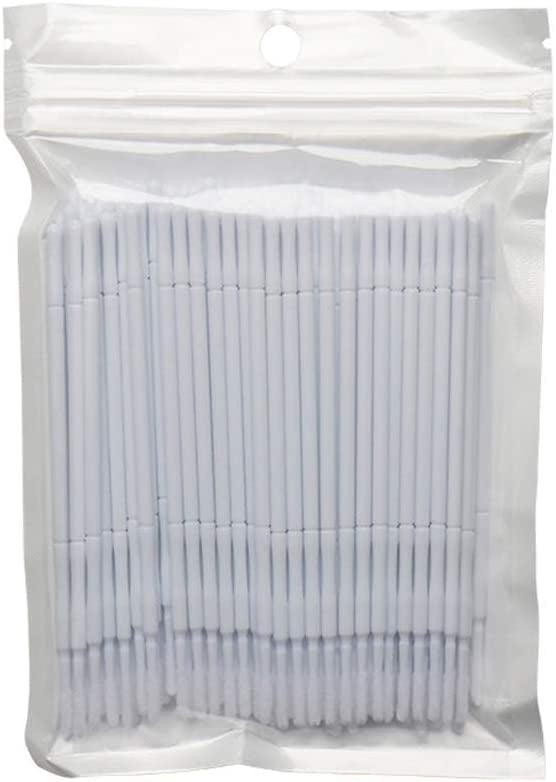 100 Packs Micro Applicator Brush Disposable Eye Lashes Mascara Wands ...