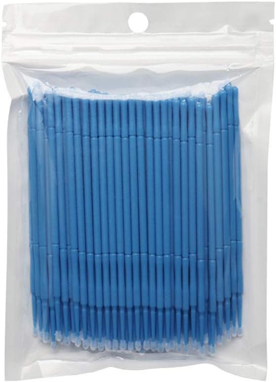 100 Packs Micro Applicator Brush Disposable Eye Lashes Mascara Wands ...