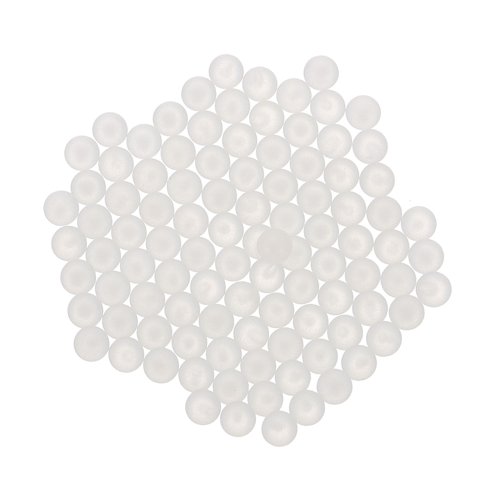 100 Packs PP Plastic Bearing Balls 2.5mm Solid Plastic Balls, White ...