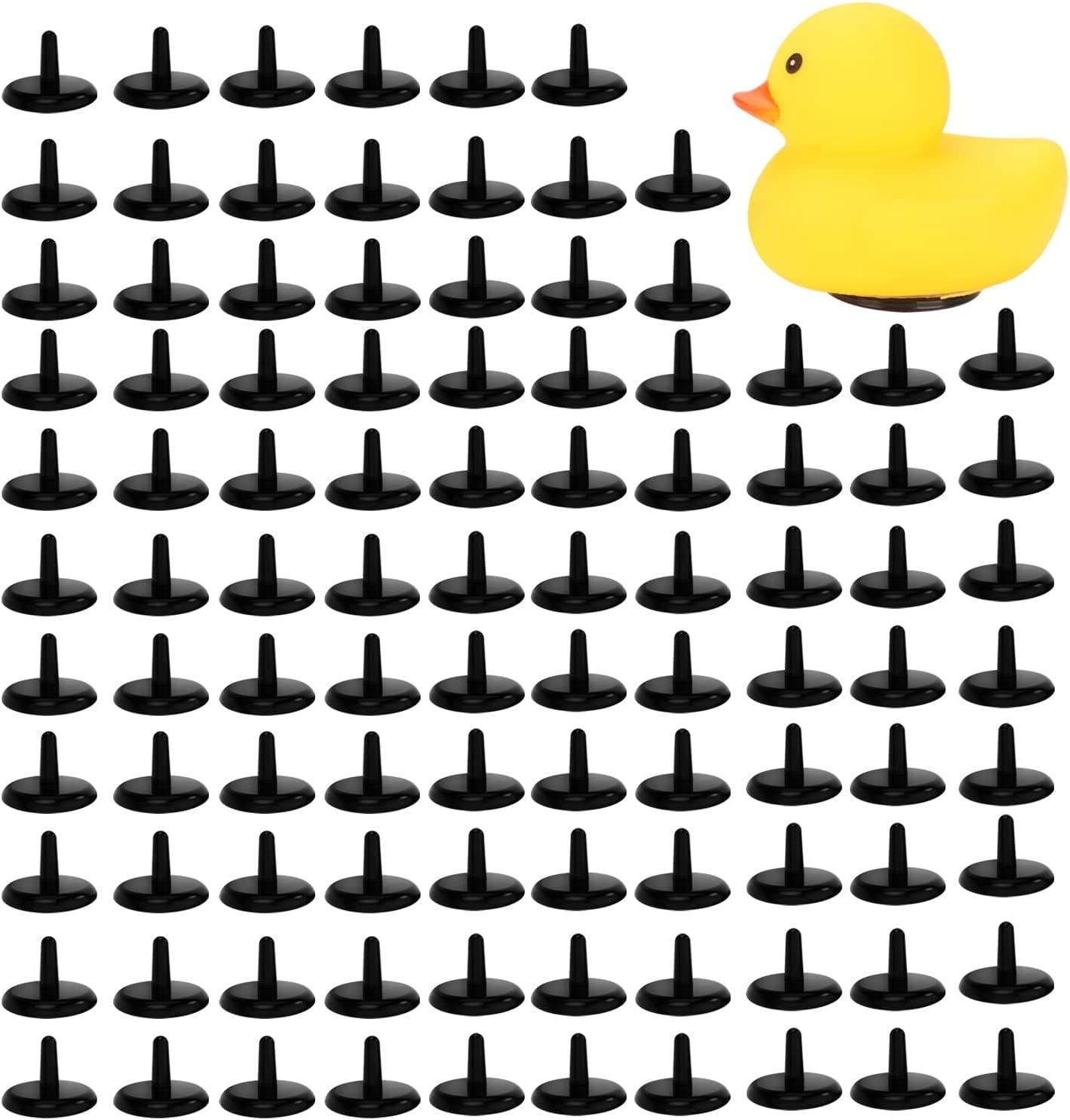 100 Packs Plastic Duck Plug Holder for Jeep Dash - Jeep Ducks Display ...