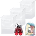 100 Packs Shoes Bags for Travel 10 x 14 Inch Large Transparent Shoe ...