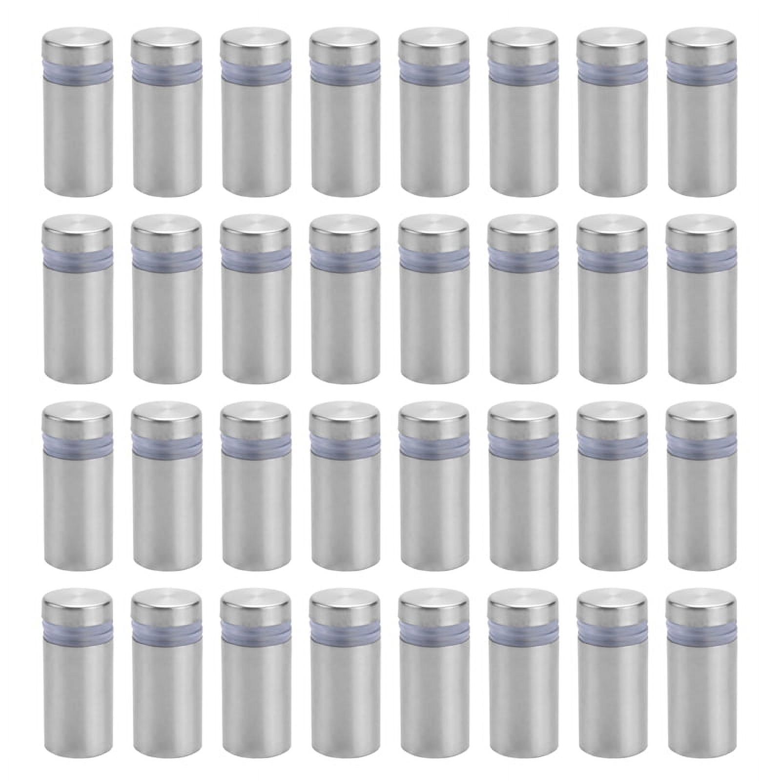 100 Packs Sign Standoff Screws Stainless Steel Wall Standoff Mounts ...