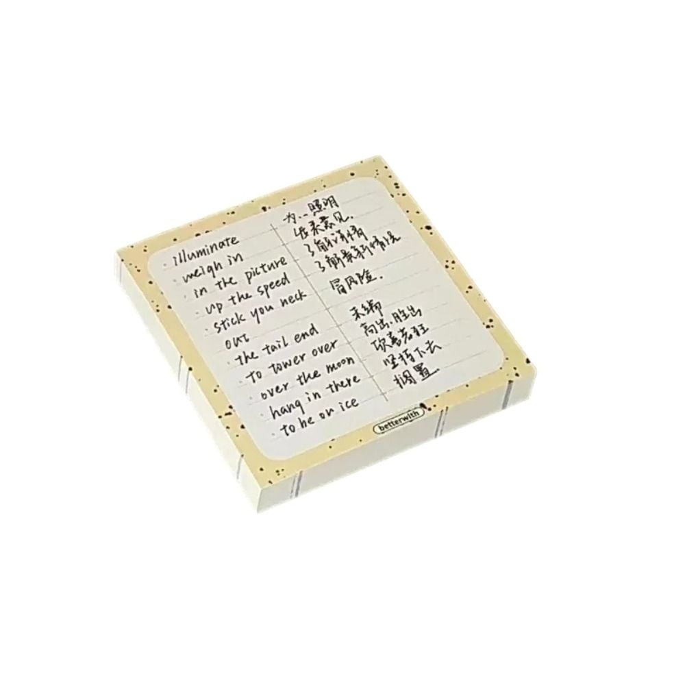 100 Pads/Pack Simplicity Paper Posted It Sticky Note Pads Office ...