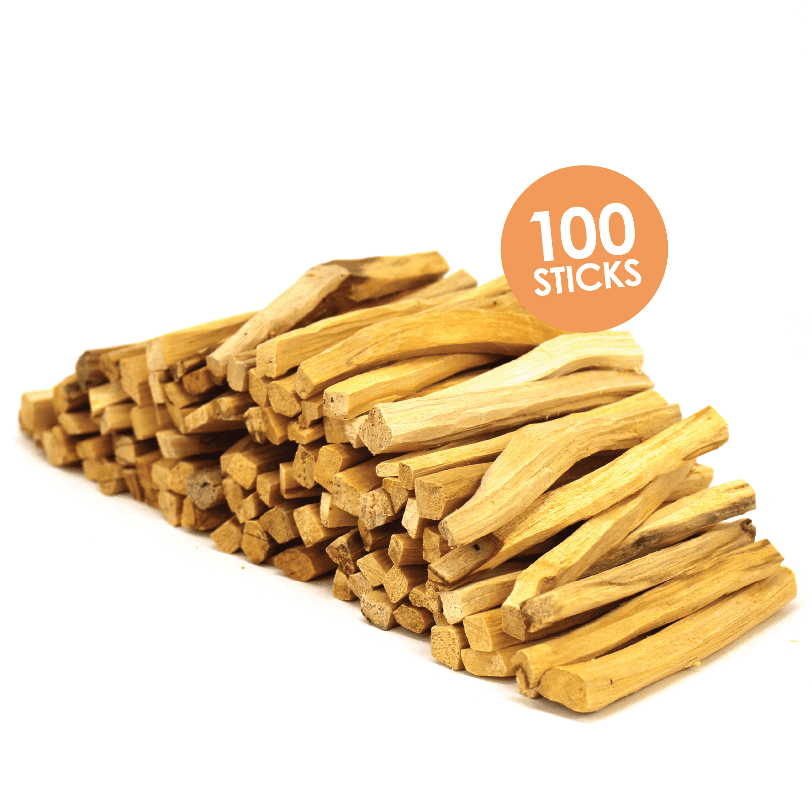 100 Palo Santo sticks holy wood 100 % natural balsamic scented incense ...