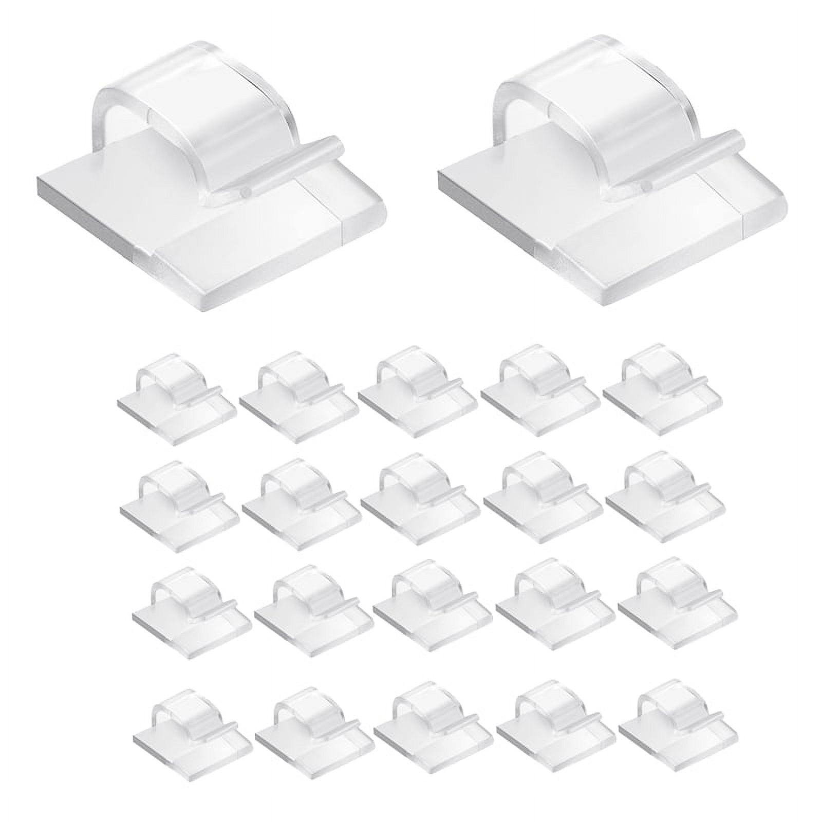 100 Pc Outdoor Light Clips for String Lights Self Adhesive Mini Cable ...