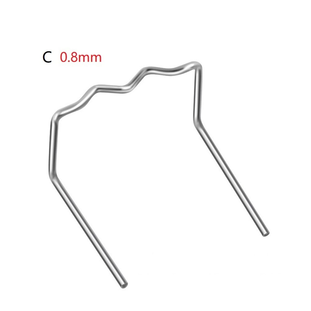 100 Pcs 0.6/0.8mm Hot Stapler Staples for Car Bumper Plastic Welder ...