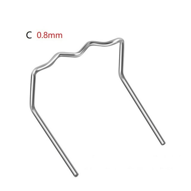 100 Pcs 0.6/0.8mm Hot Stapler Staples for Car Bumper Plastic Welder ...